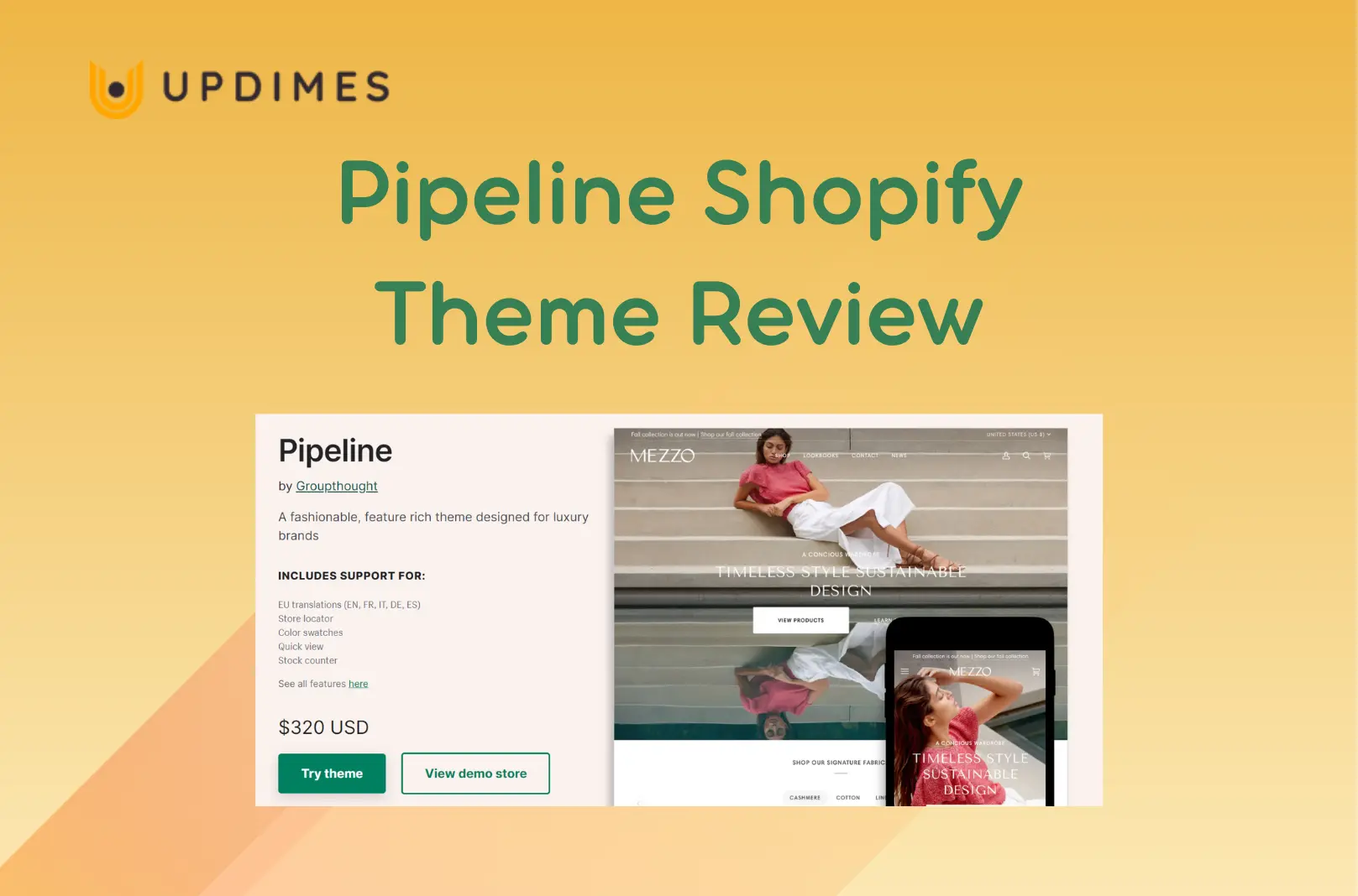 Pipeline Shopify Theme: A Complete Review 2023 | UPDIMES
